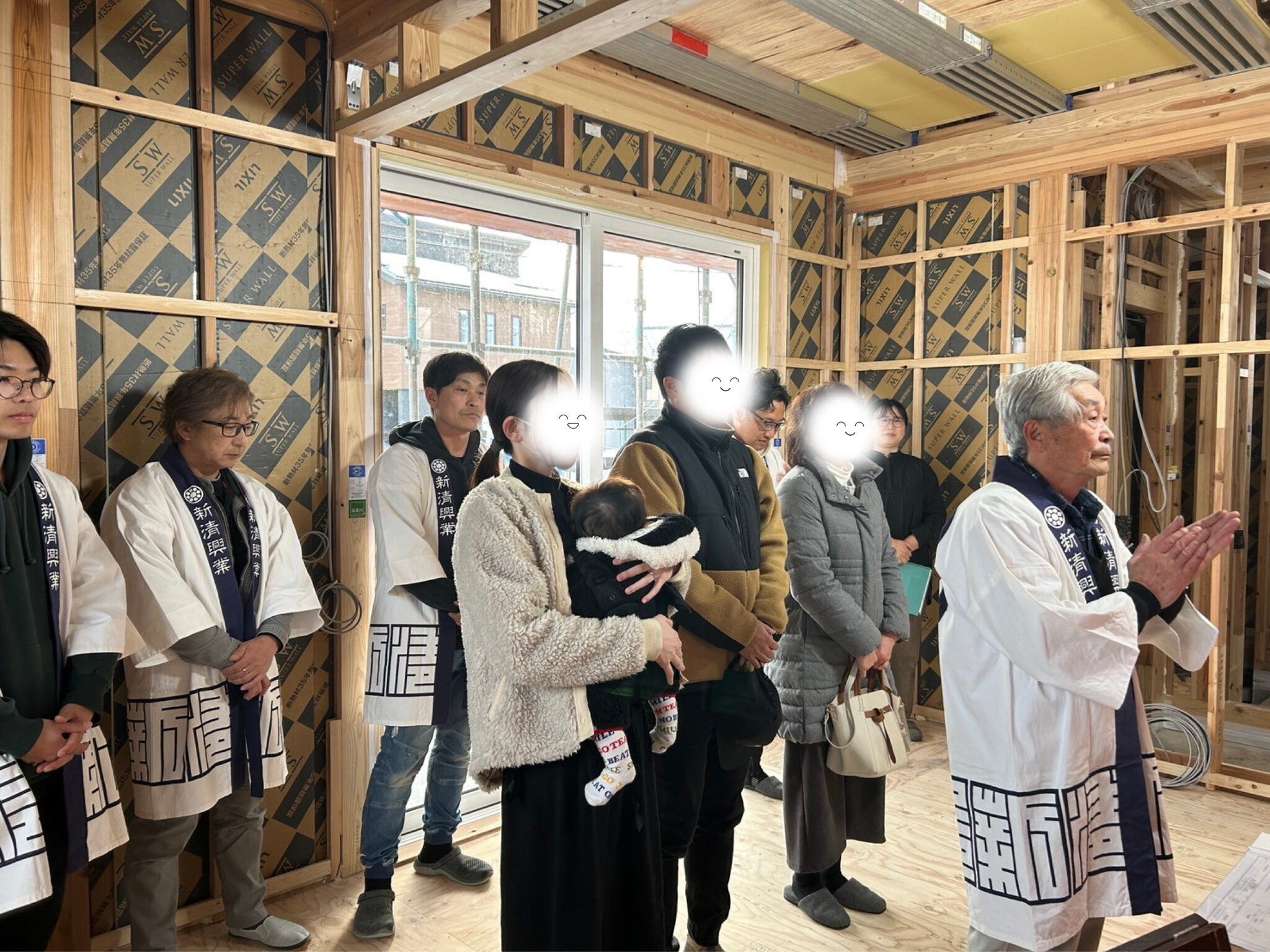 T様邸 上棟式！ | 注文住宅のSHINSEI：上越市 妙高市 デザイン住宅ならSHINSEI 新潟県 上越市 妙高市