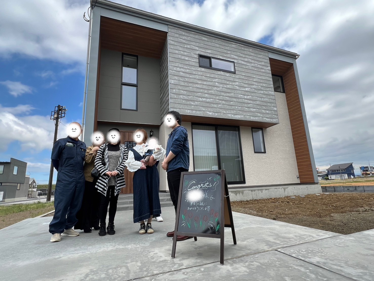 【Knock】お引渡し式！ | 注文住宅のSHINSEI：上越市 妙高市 デザイン住宅ならSHINSEI 新潟県 上越市 妙高市